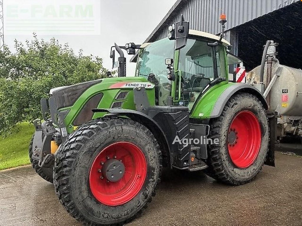 Fendt 718 vario s4 power+ traktor točkaš