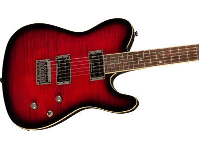 Fender Special Edition Custom Telecaster FMT HH, Black Cherry Burst
