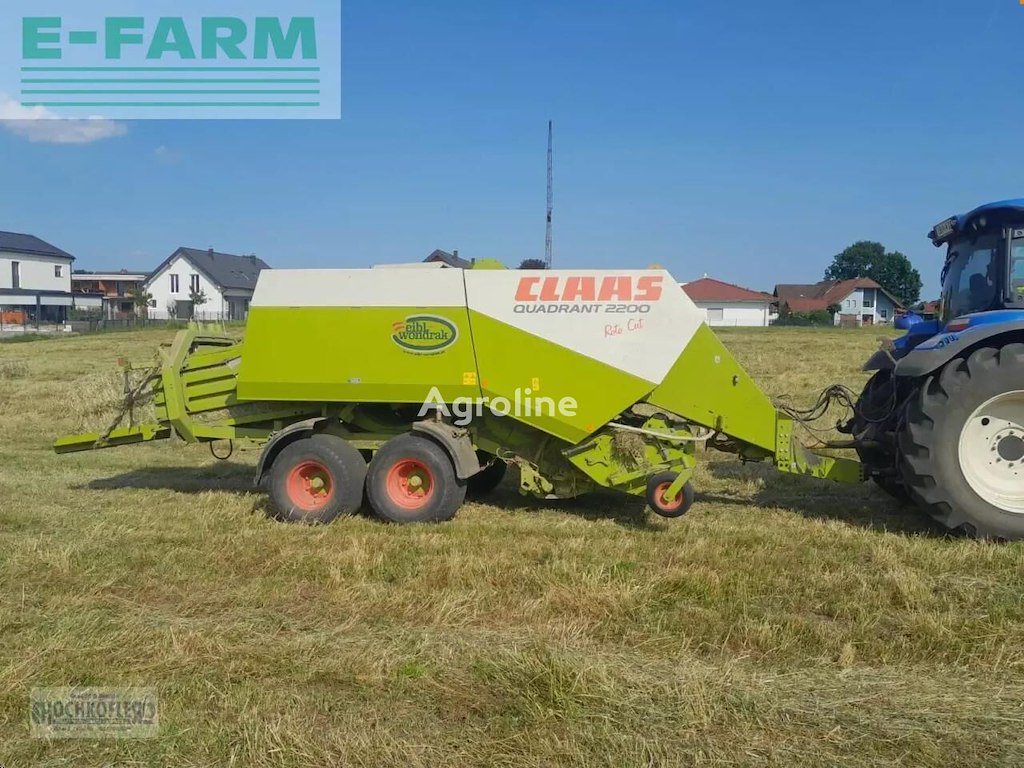 Claas quadrant 2200 rc balirka za četvrtaste bale