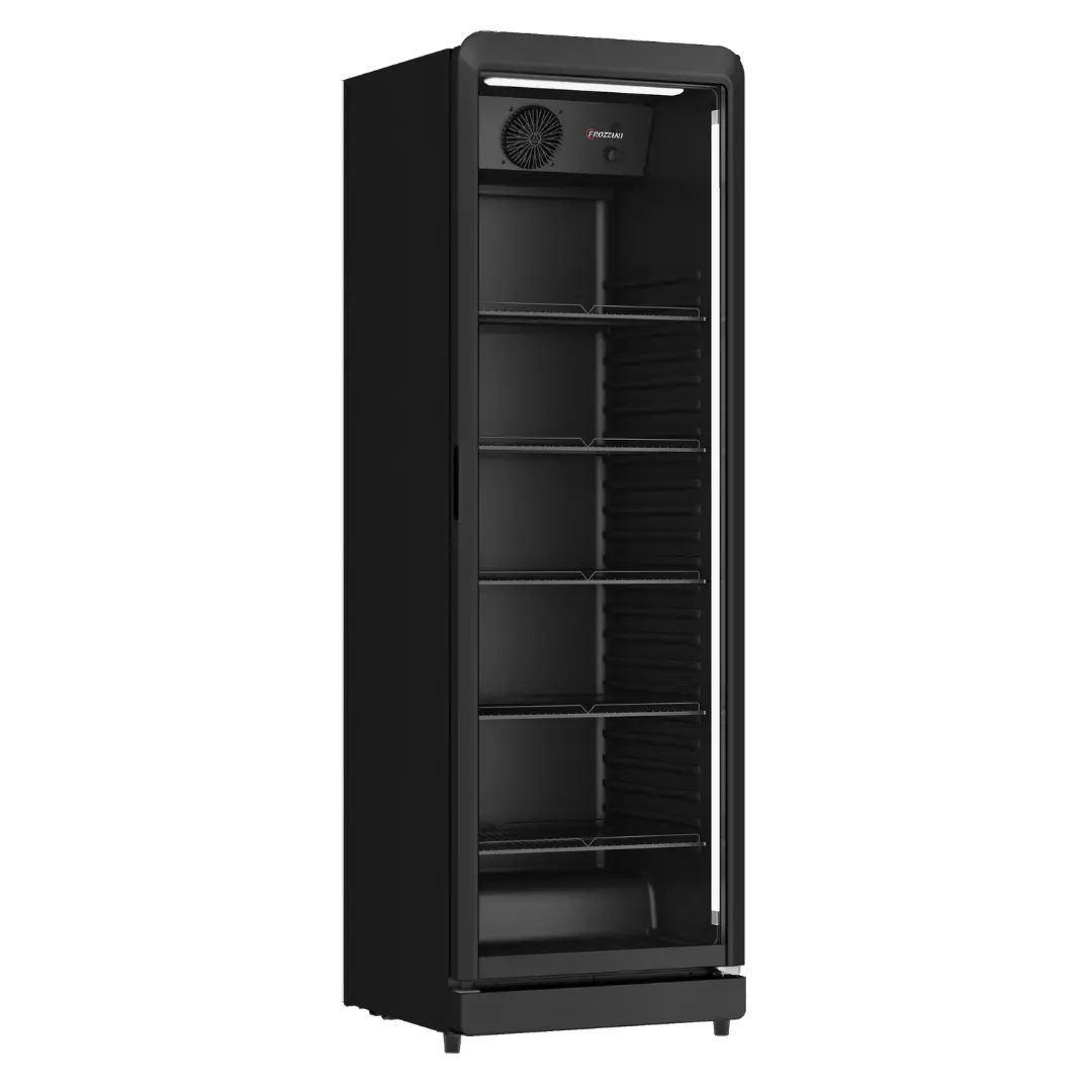 FROZZINI Rashladna Vitrina FRZ 390, LED, 390 litara, Crna