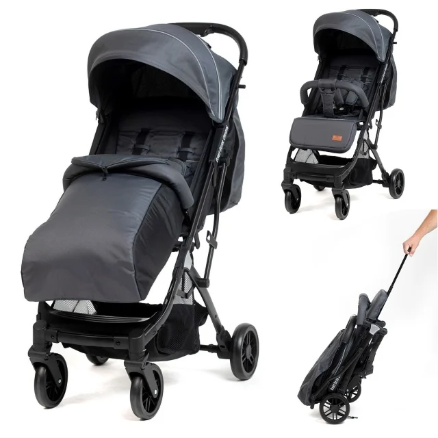 BBO Boogy D600 kolica za bebe - Dark Grey