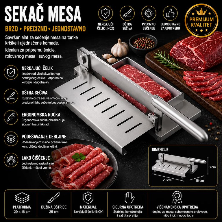SEKAČ MESA