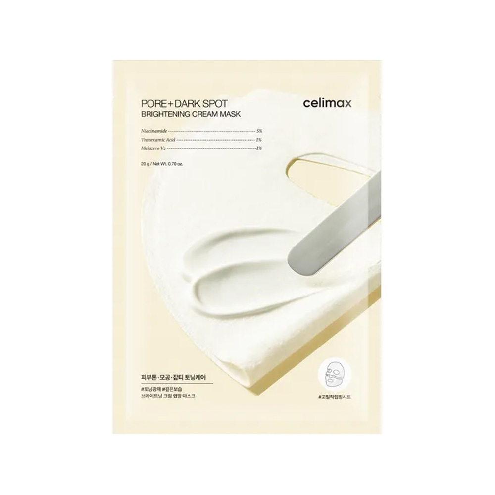 CELIMAX Pore+Dark Spot Brightening Cream Mask 20g