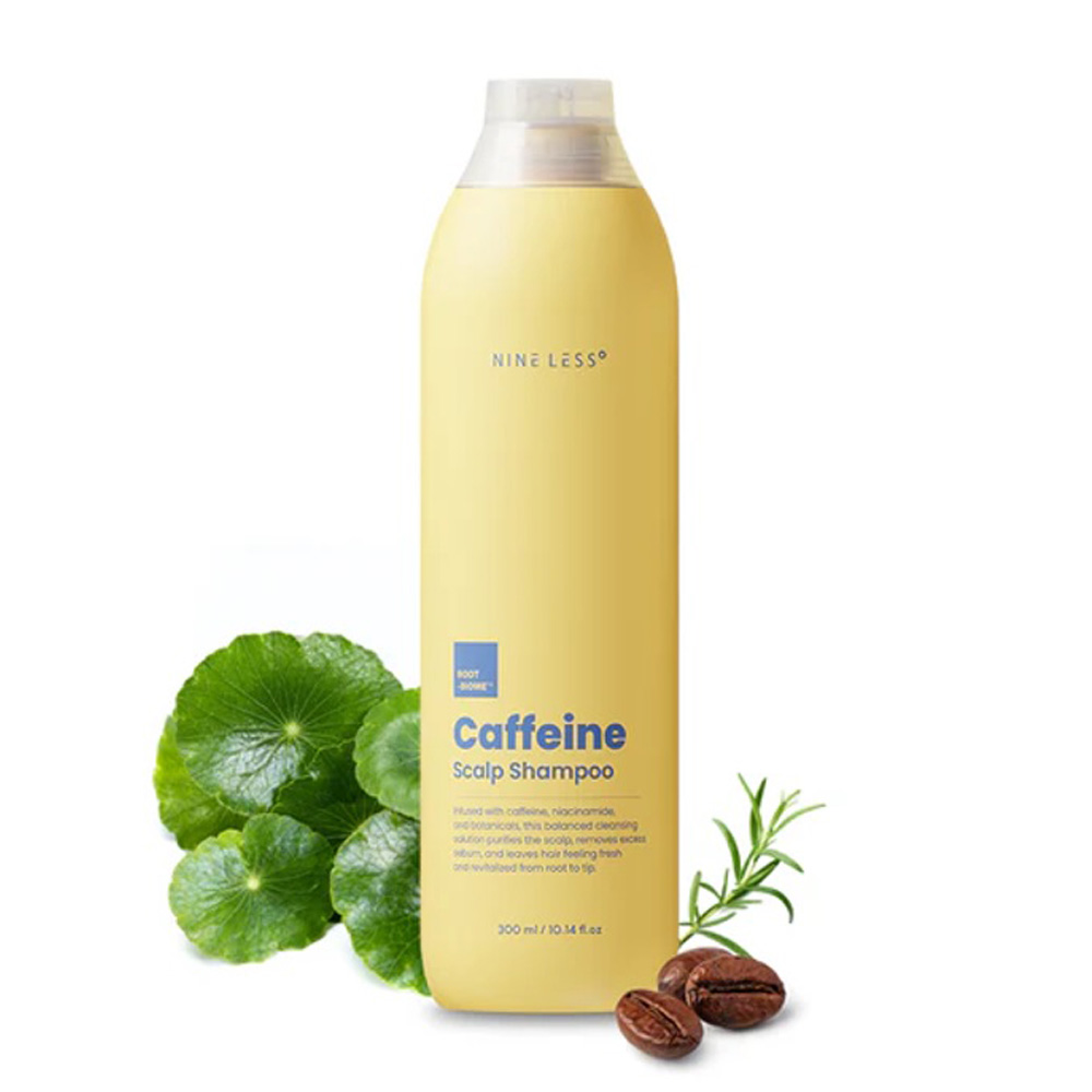 NINE LESS Root Biome Caffeine Scalp Shampoo 300ml