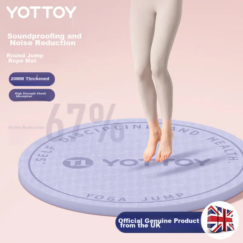 Yottoy Prostirka za jogu, 64 cm, Lavanda