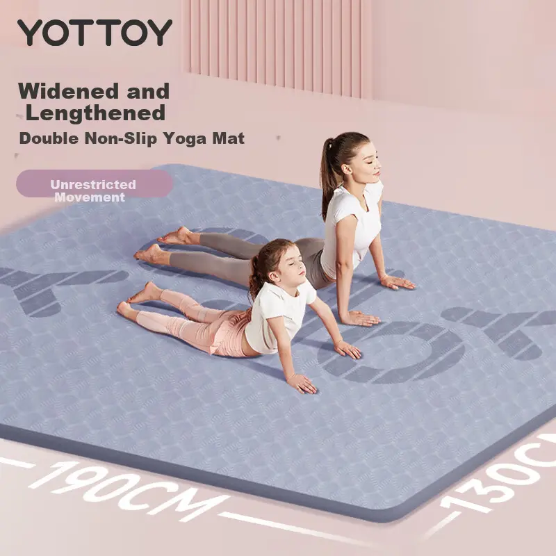 Yottoy Podloga za trening, 190x130cm, Plava
