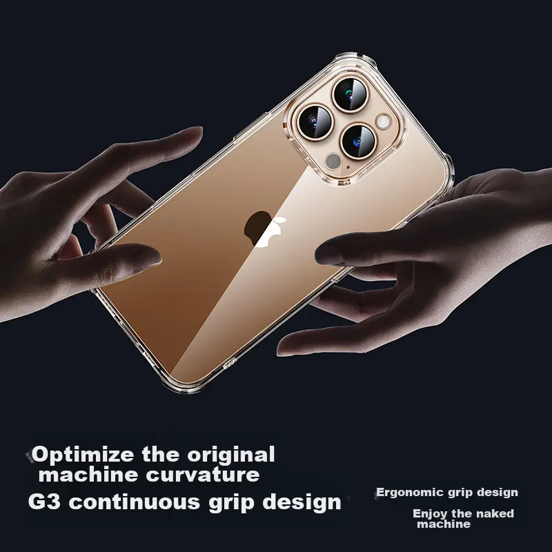 Shanmo Maska za mobilni telefon iPhone 16 Pro, Providna