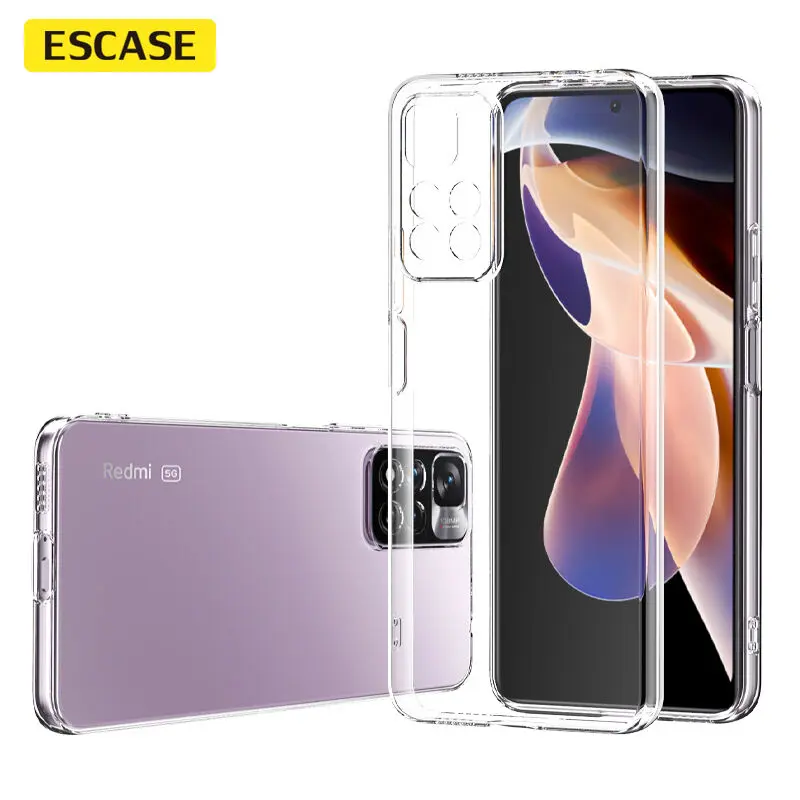 Escase Maska za mobilni telefon Redmi Note 11 Pro / Redmi Note 11 Pro+, Providna