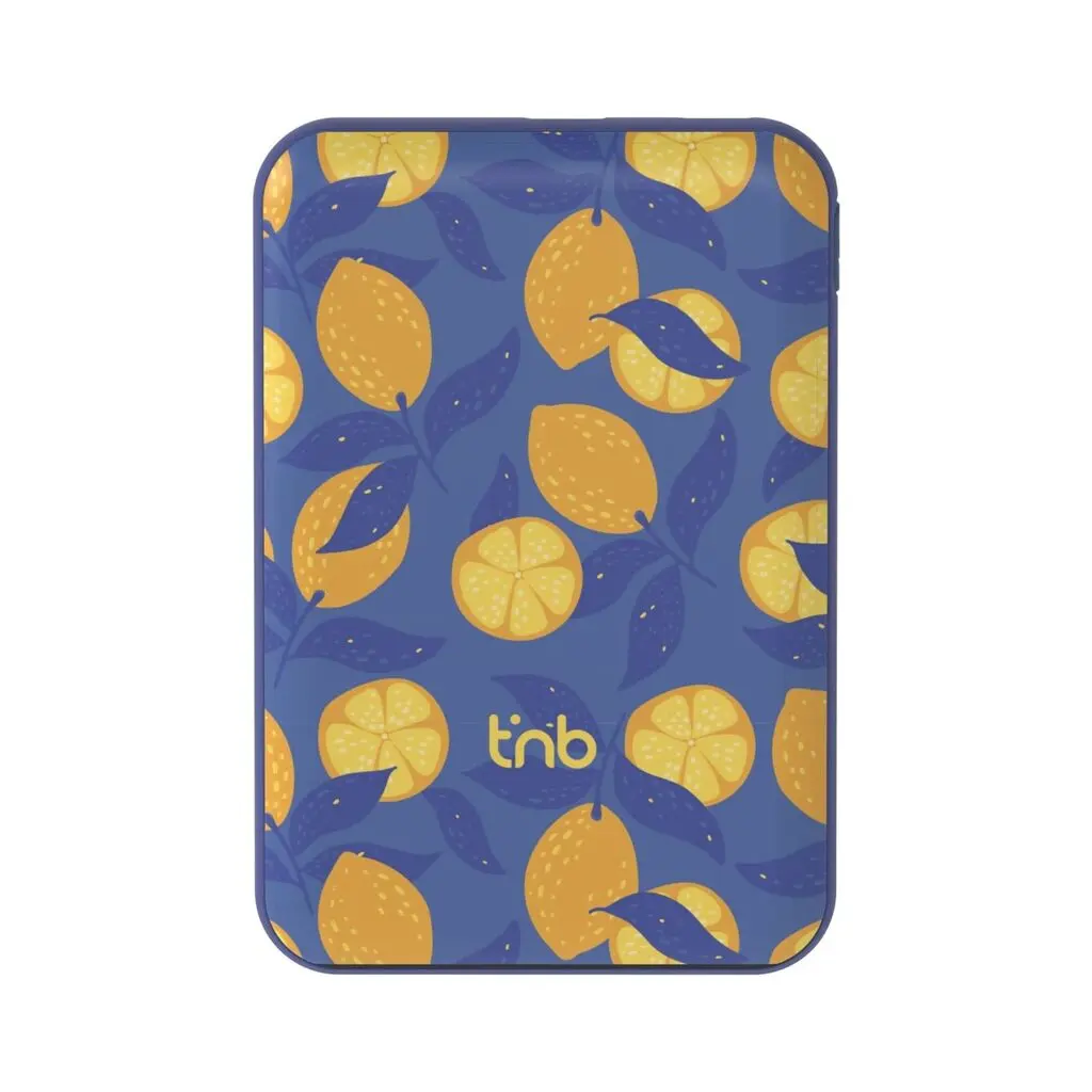 TNB Power Bank PBUMAG5FLO, 5000mAh, 20W, Magnetni, Plava
