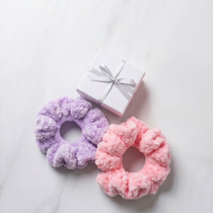 Pastel Scrunchie Set