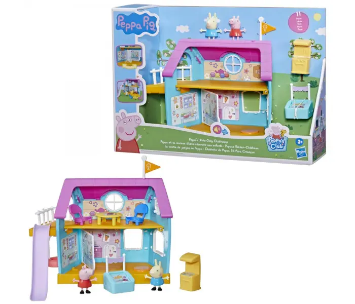 HASBRO Kućica Peppa Pig Kids only clubhouse