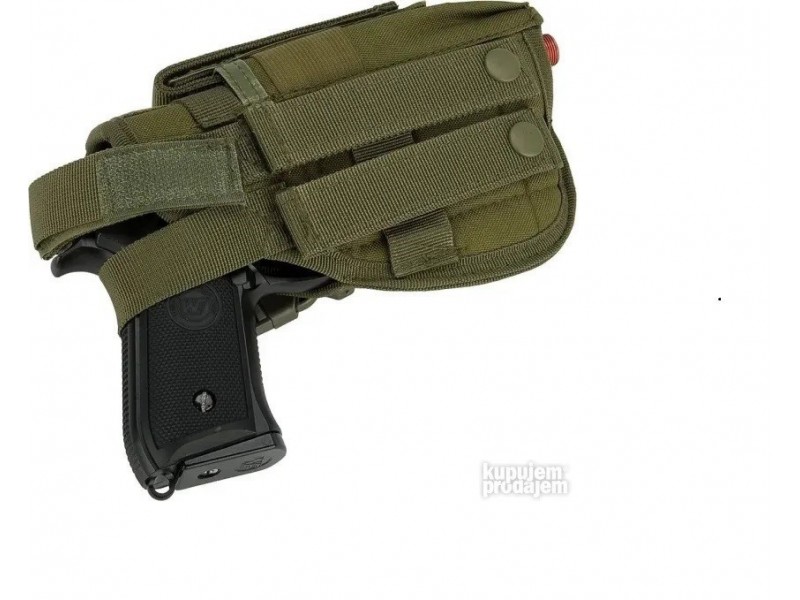 Futrola za pistolj sa pregradama za sanzer zelena