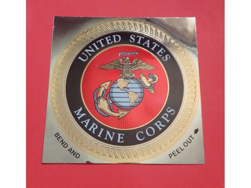 UNITED STATES MARINE CORPS - OZNAKA-NALEPNICA