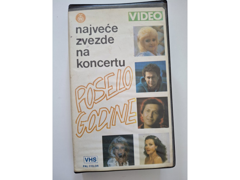 Najveće zvezde na koncertu Poselo godine 1989 godina VH