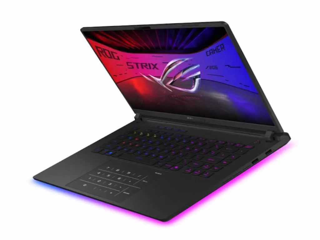 Laptop ASUS ROG Strix 16 G635LW-RW105X W11P/16" 2.5K mLED/U9 275HX/64GB/2x2TB/RTX508016GB/back/ranac