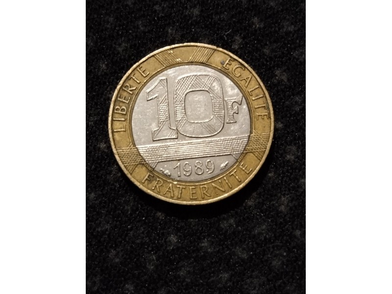 10 franaka 1989 francuska