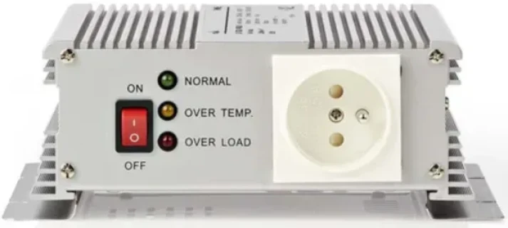 NEDIS PIMS60024E Pretvarac napona sa modifikovanim sinusnim talasom, 24 V DC , 230 V AC 50 Hz , 600
