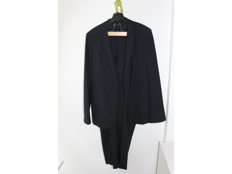 Emporio Armani muski sako odelo pantalone teget 52-54 L