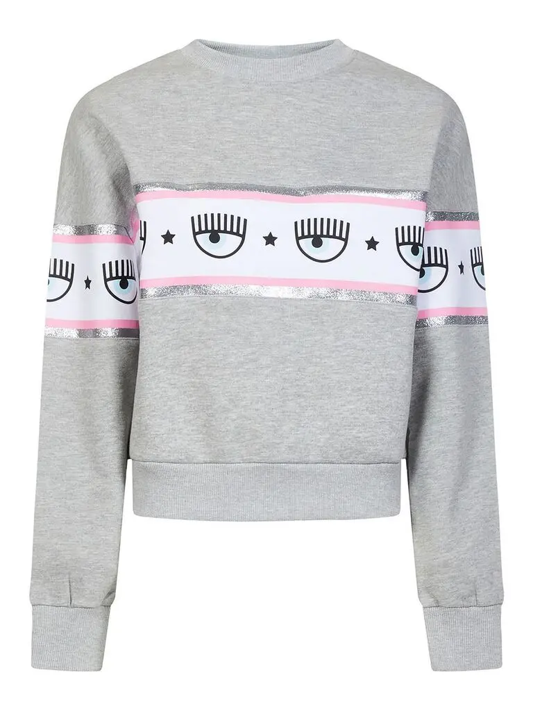 Chiara Ferragni Ženski duks 73CBIT11CFT07-805, Sivi