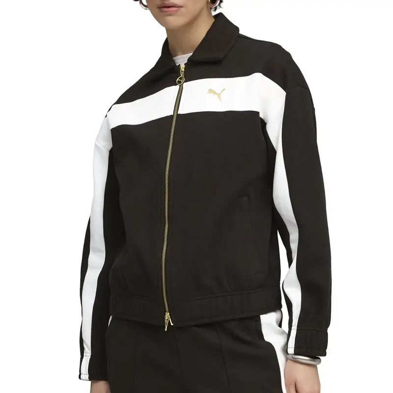 Puma Ženski duks T7 Relaxed, Crni