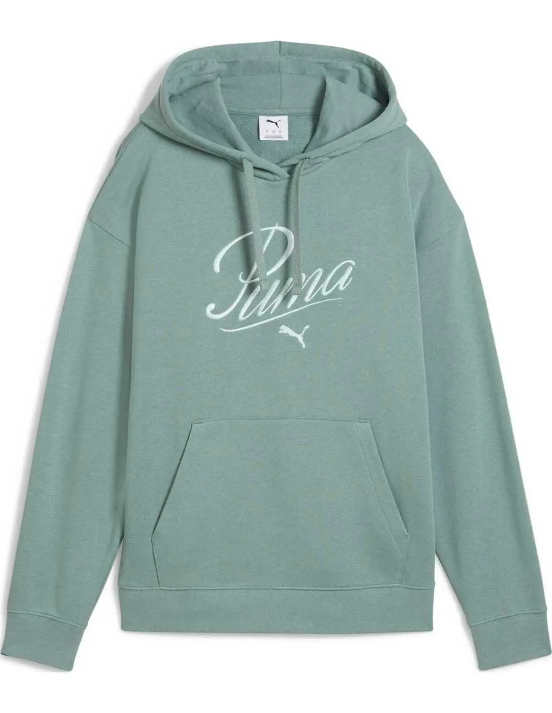 Puma Ženski duks Ess Script Comfort Tr, Menta