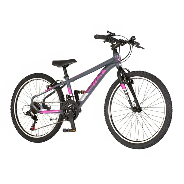 Dečiji bicikl Visitor Radiance 24 inča 132x155cm sivi