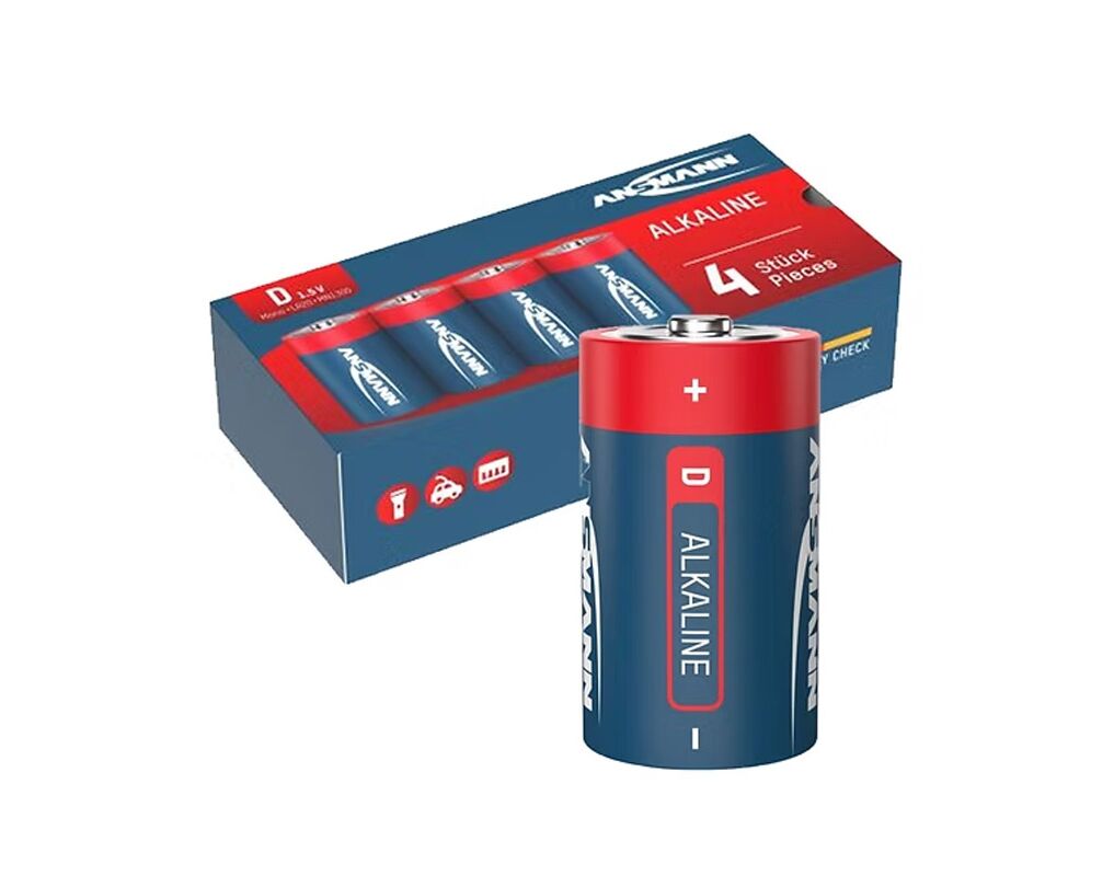 ANSMANN Alkalna baterija 1.5V LR20 D box 4kom