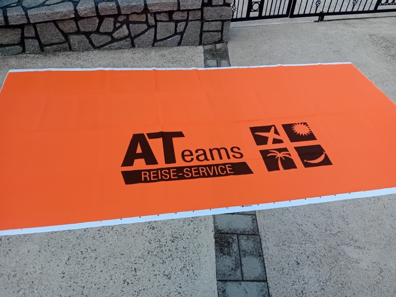cirada platno drecava ATeams 3,20x1,60m kao nova