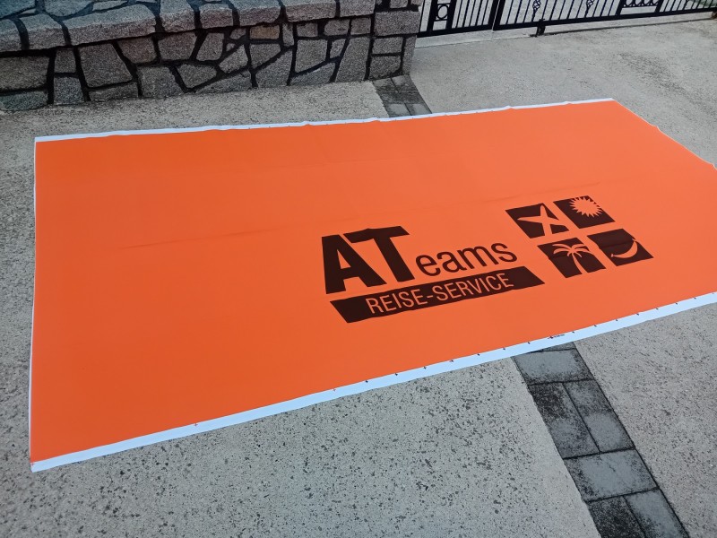cirada platno drecava ATeams 3,20x1,60m kao nova