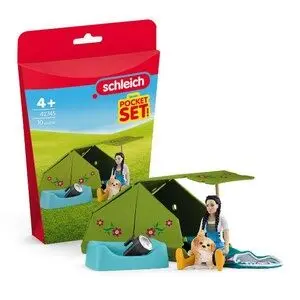Schleich Dečiji set kampovanje sa Kim