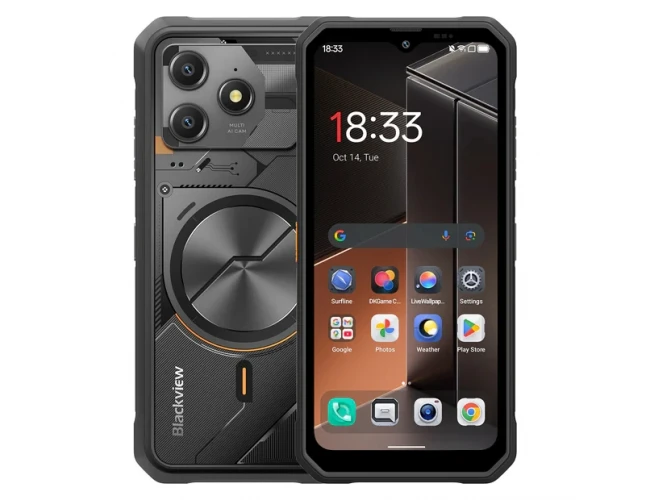 Blackview FORT 100 4G 8GB/128GB crni mobilni 6.6" MediaTek Helio G81 8GB 128GB kamera Dual Sim