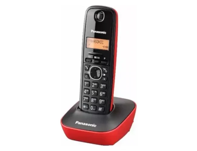 Panasonic KX-TG1611SPR Bežični telefon crveni