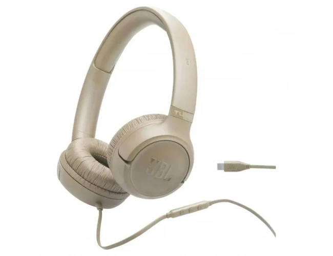 JBL TUne 530C Hi-Res USB-C slušalice za telefon bež