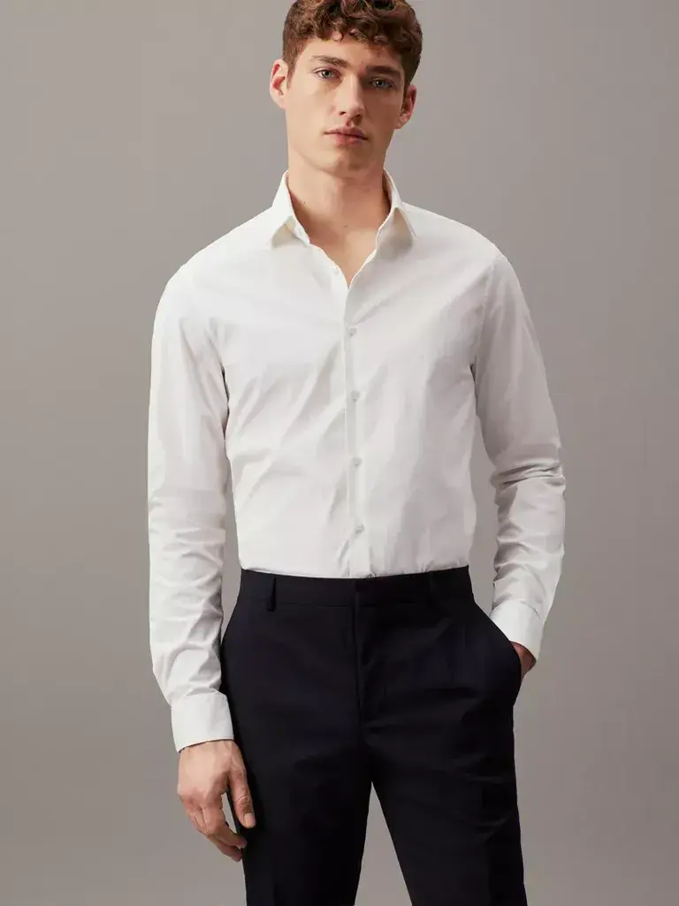 Calvin Klein Muška košulja K10K108229, Bela