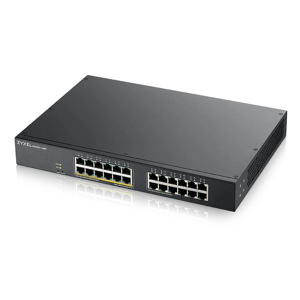 Zyxel GS1900-24EP-EU0101F switch 24-portni