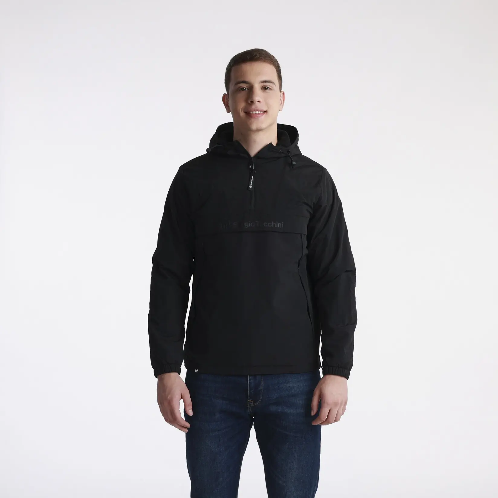 SERGIO TACCHINI Muški šuškavac Carter Jacket M, Crni