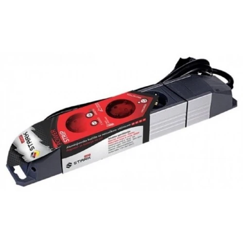Produžni kabl ALU 1.8m 3 utičnice Stark Light 151267