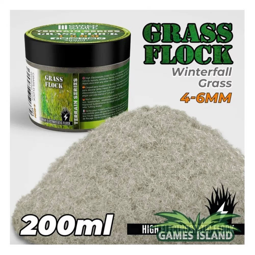 Grass Flock - WINTERFALL GRASS 4-6mm (200ml)