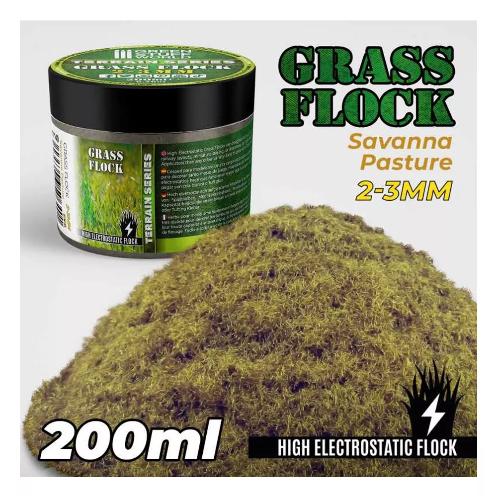 Grass Flock - Savanna Pasture 2-3mm (200ml)