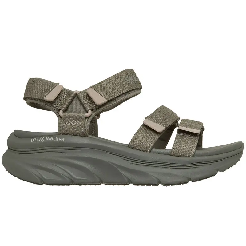 Skechers Ženske sandale D'Lux Walker, Maslinaste
