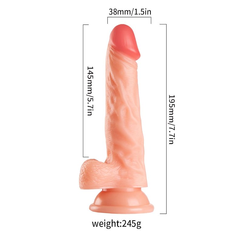 Realistični dildo sa sukcionom bazom