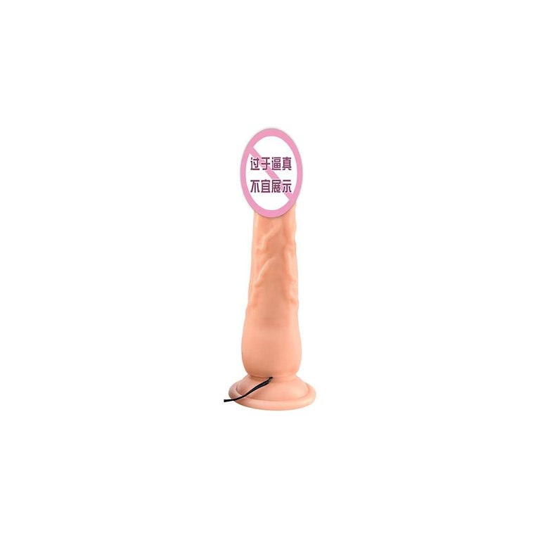 Vibrirajući realistični dildo sa vakum postoljem