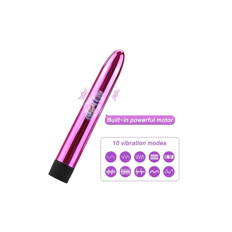 Bullet vibrator (18 cm) LJUBIČASTI