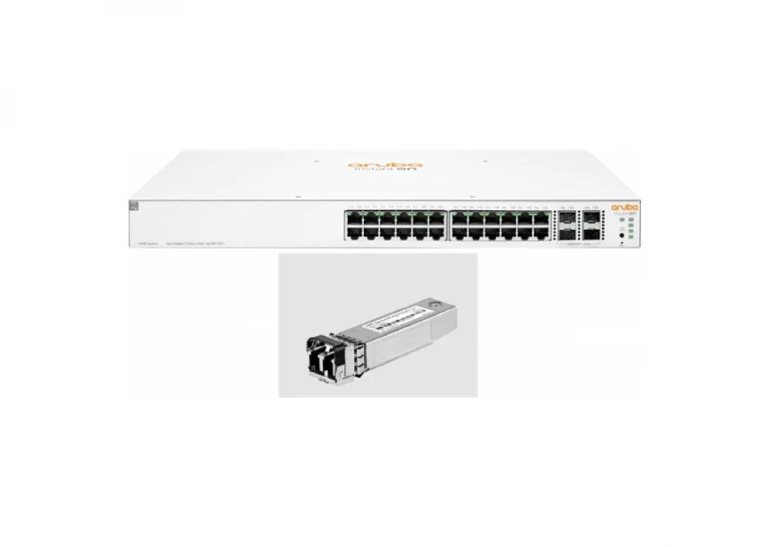 NET HPE Aruba IOn 1930 24G 4SFP/SFP+ PoE 195W JL683B + modul