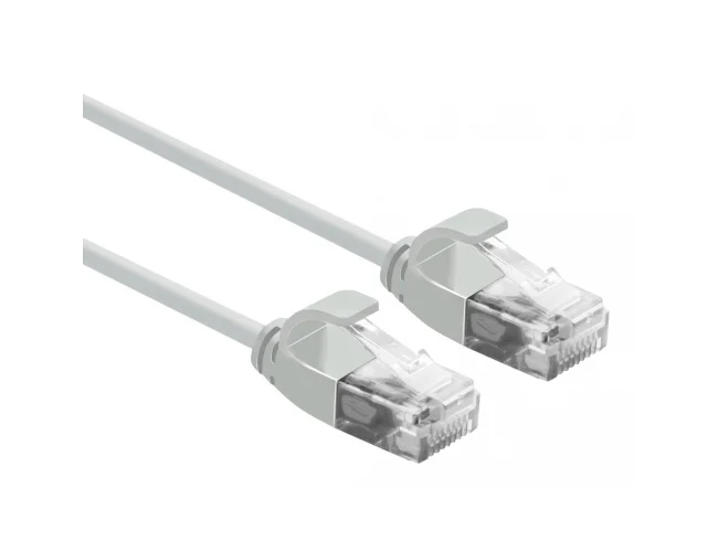 Secomp Roline 21.15.3901 mrežni kabl Cat6a 0.3m UTP sivi
