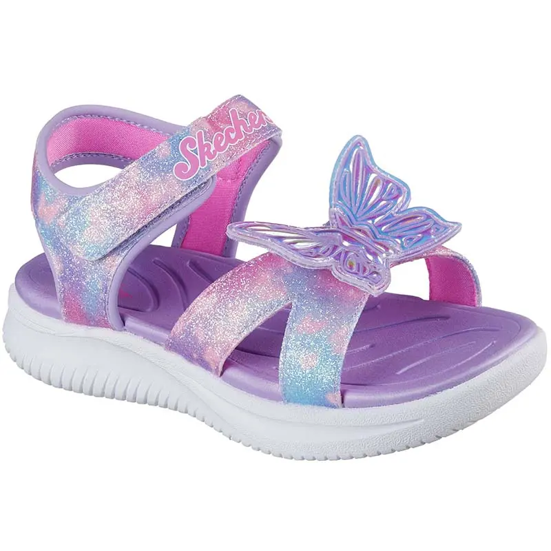 Skechers Sandale za devojčice Jumpsters, Roze