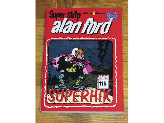 Alan Ford 115 - SUPERHIK
