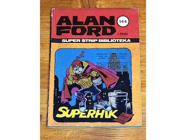 ALAN FORD 25 - Superhik (KARTONAC)