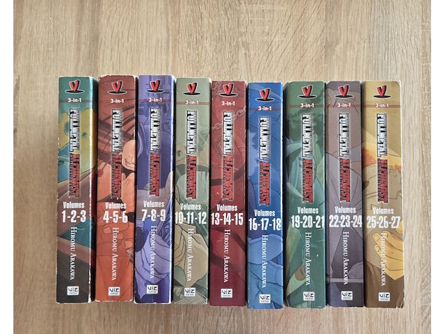 Fullmetal Alchemist complete 3-in-1 (vol.1-27)