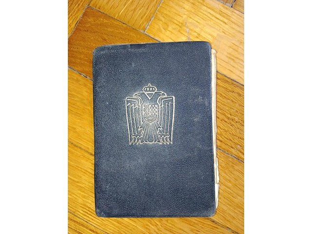 Milos Acin Kosta - Legitimacija 1941 + fotke- CETNICI